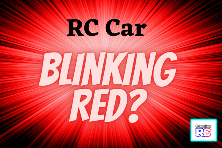 Most Common Reasons Why RC Car Blinks Red (And Fixes)